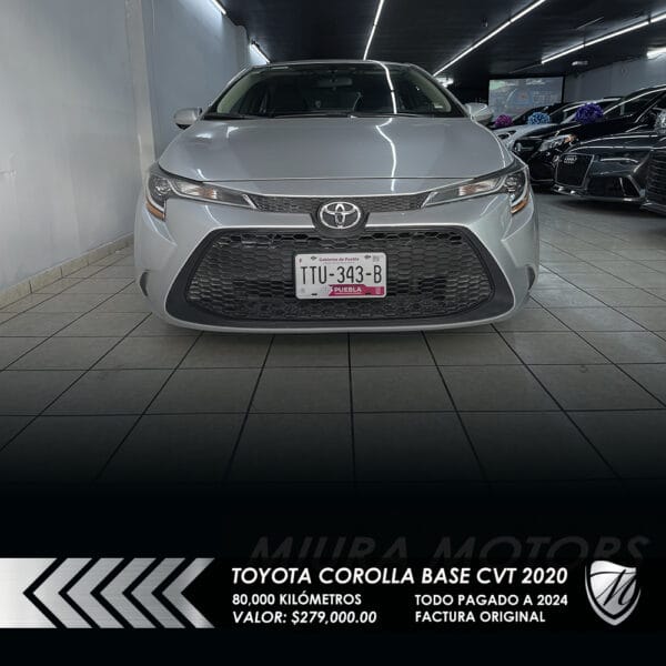 Toyota Corolla Base CVT 2020 - Un sedán familiar que lo tiene todo ...